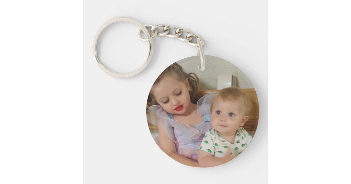 Personalized Family Photos Key Chain | Zazzle