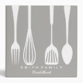 Personalized Family Recipe Cookbook Binder | Zazzle