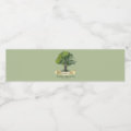 Personalized Family Reunion Genealogy Tree Custom Water Bottle Label ...