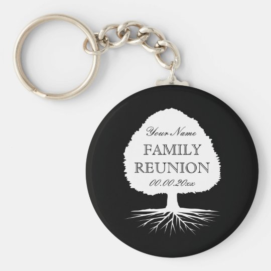 Personalized family reunion party favor keychains | Zazzle.com