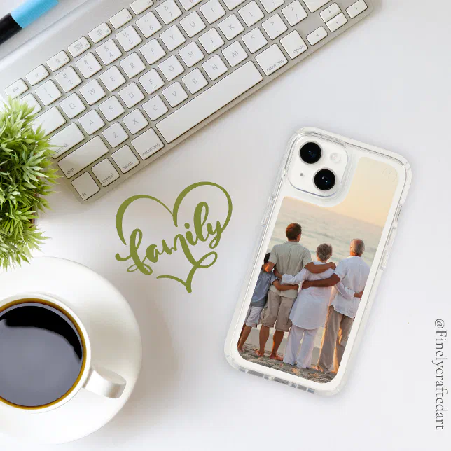 Personalized Family Souvenir Photo Speck iPhone Case | Zazzle