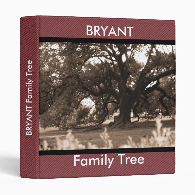 Personalized Family Tree Photo Binder | Zazzle