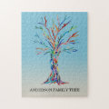 Personalized Family Tree Puzzle | Zazzle
