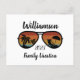 Personalized family vacation holiday postcard | Zazzle