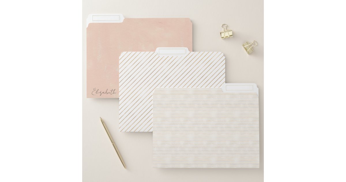 Personalized File Folders Zazzle