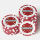 Personalized Firefighter Red Logo Symbol Poker Chips | Zazzle