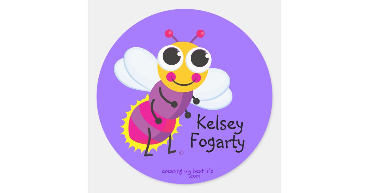 Personalized Firefly Sticker | Zazzle.com
