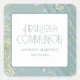 Personalized First Holy Communion Blue Gold Cross Square Sticker | Zazzle