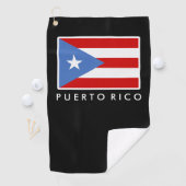 Personalized, Flag of Puerto Rico Golf Towel | Zazzle