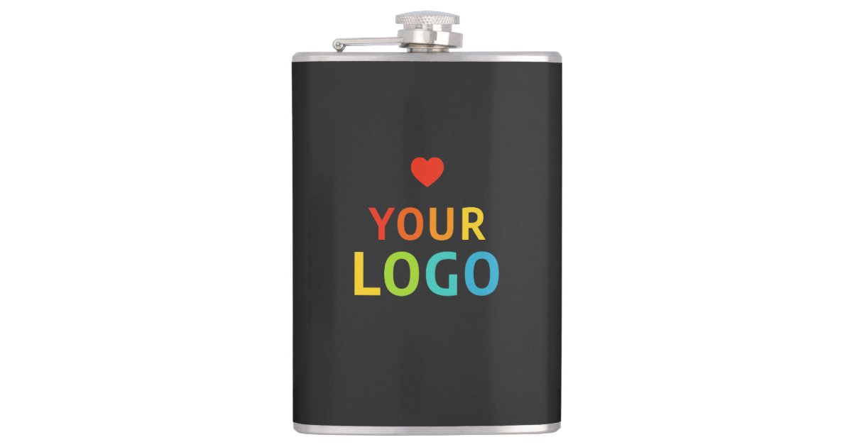 Personalized Flasks with your Business Logo | Zazzle