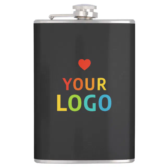Personalized Flasks with your Business Logo | Zazzle