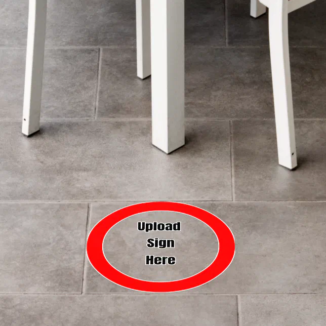 Personalized Floor Decals | Zazzle