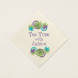 Afternoon Tea Napkins | Zazzle