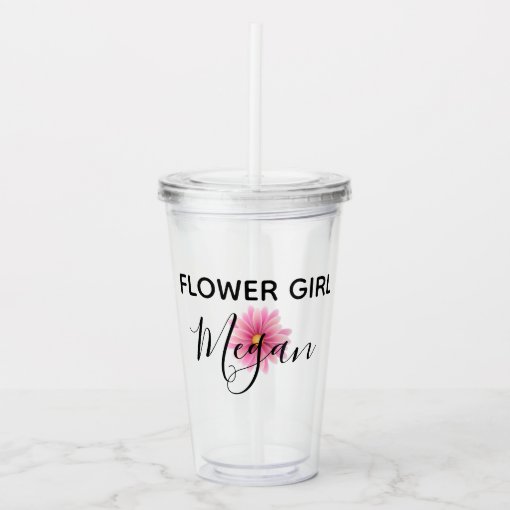 Personalized Flower Girl Cup | Zazzle