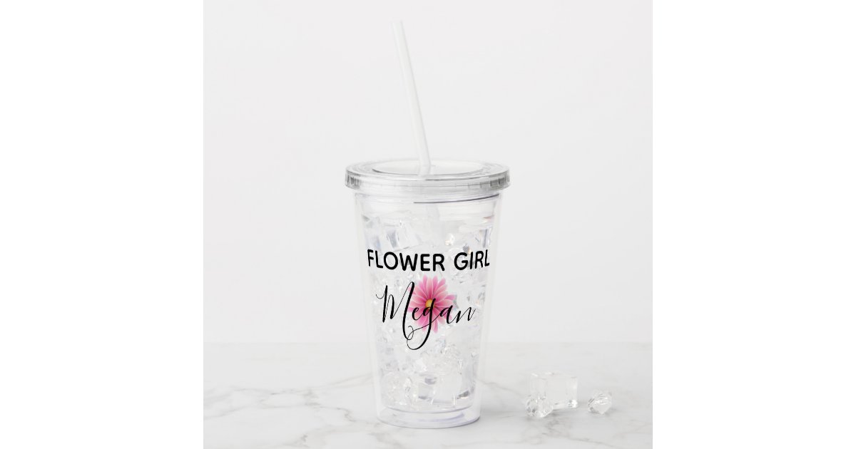 Personalized Flower Girl Cup | Zazzle