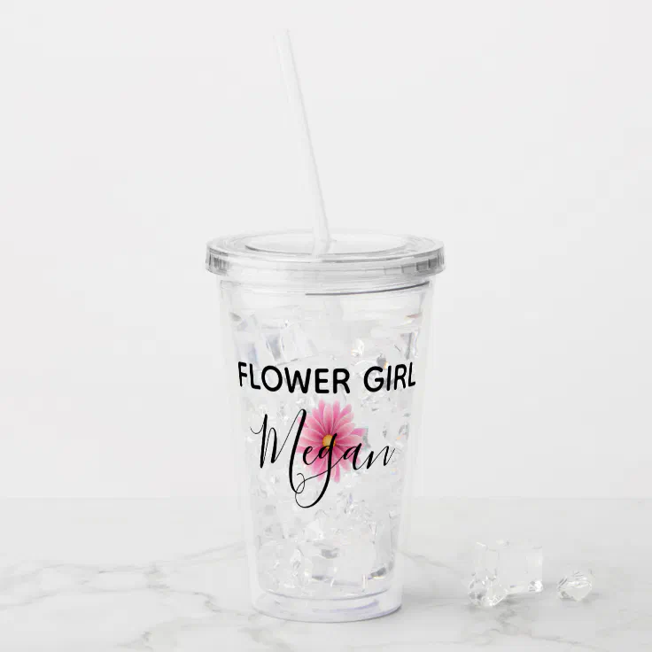Personalized Flower Girl Cup | Zazzle