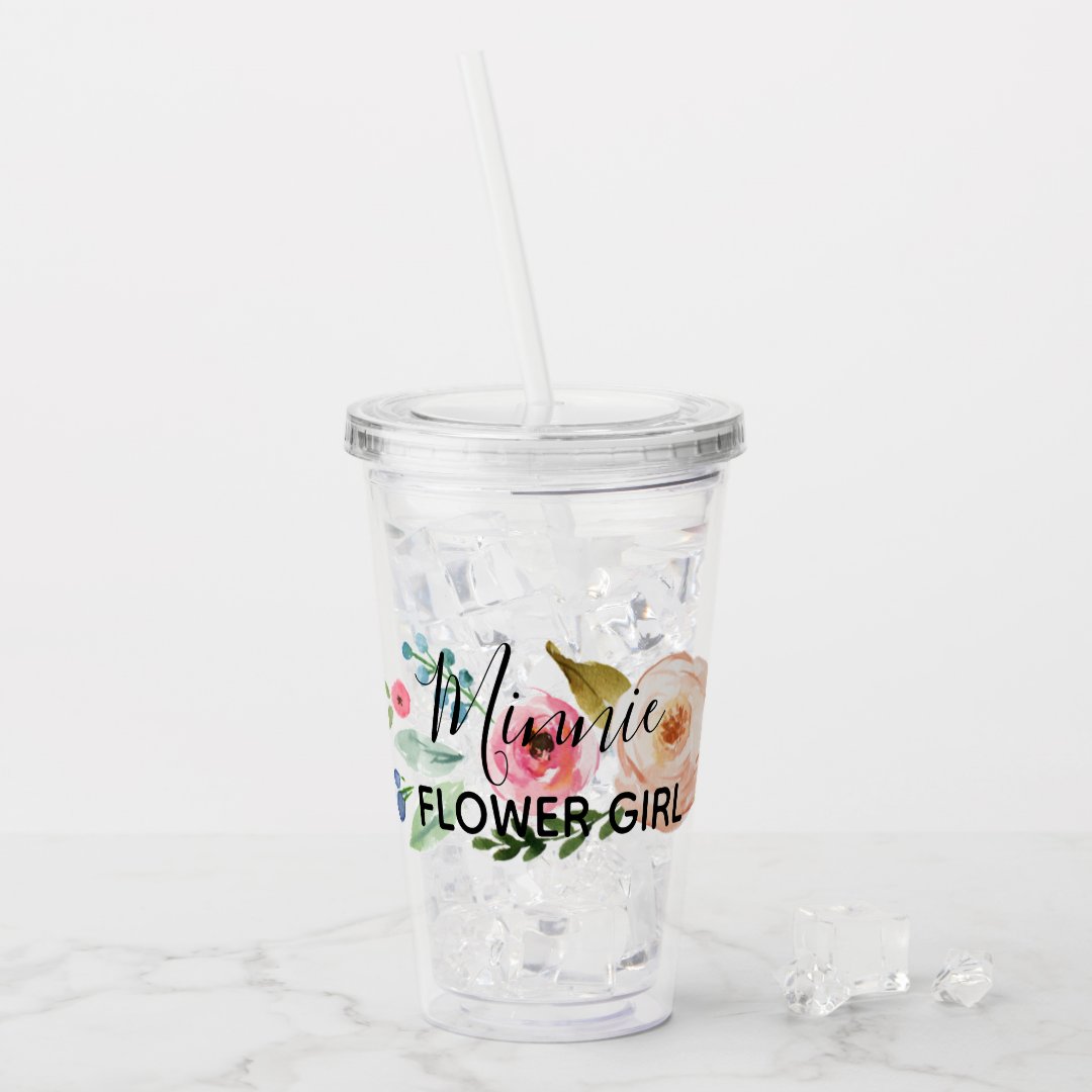 Personalized Flower Girl Cup | Zazzle