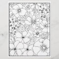 Personalized Flower Girl Proposal Coloring Card | Zazzle