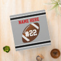 Personalized Football Binders, Football Memories 3 Ring Binder | Zazzle