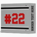 Personalized Football Binders, Football Memories 3 Ring Binder | Zazzle
