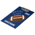 Personalized Football Clipboards for Coaches | Zazzle