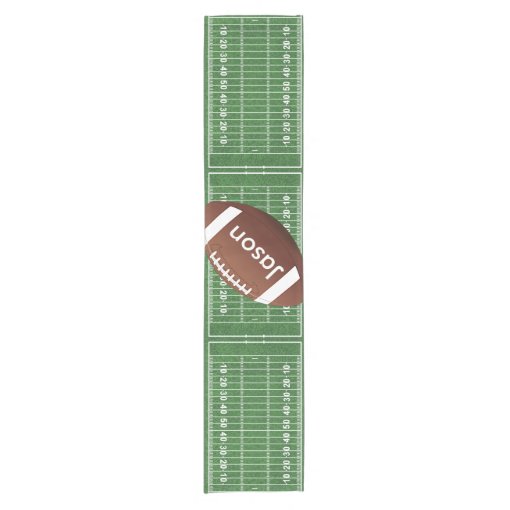 Personalized Football Design Table Runner | Zazzle