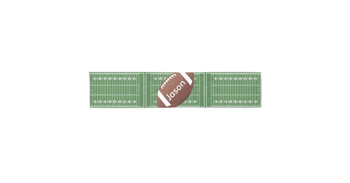 Personalized Football Design Table Runner | Zazzle
