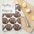 Personalized Football Kitchen Towel | Zazzle