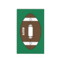 Personalized Football Light Switch Cover | Zazzle