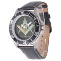 Personalized Freemason Gifts Gold Masonic Compass Watch | Zazzle