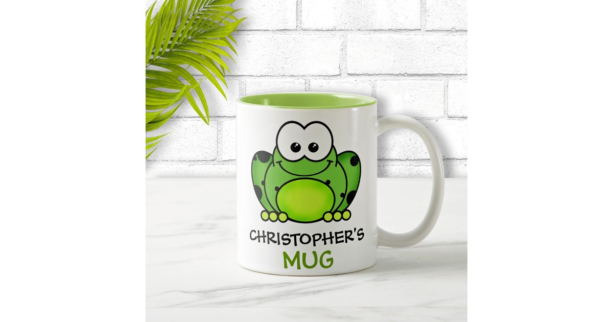 Personalized Frog Mug | Zazzle
