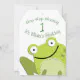 Personalized Frog Themed Birthday Party Invitation | Zazzle