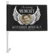 Personalized Funeral Procession Car Flag | Zazzle