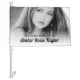 Personalized Funeral Procession Hearse Photo Car Flag | Zazzle