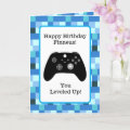 Personalized Gaming Themed Birthday Card for Boy | Zazzle