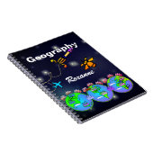 Personalized Geography NoteBook | Zazzle