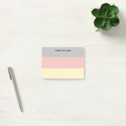 Personalized German flag watermark image Post-it Notes | Zazzle