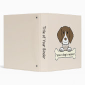 Personalized German Shorthaired Pointer 3 Ring Binder | Zazzle