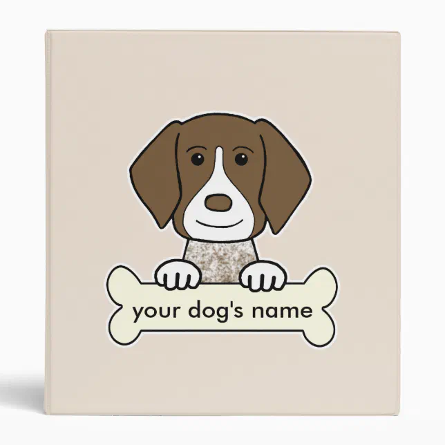 Personalized German Shorthaired Pointer 3 Ring Binder | Zazzle