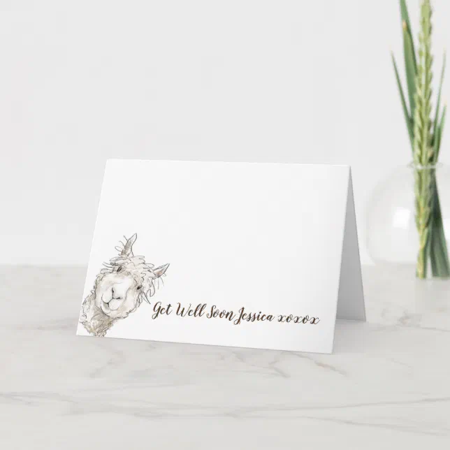 Personalized Get Well Soon Card | Zazzle