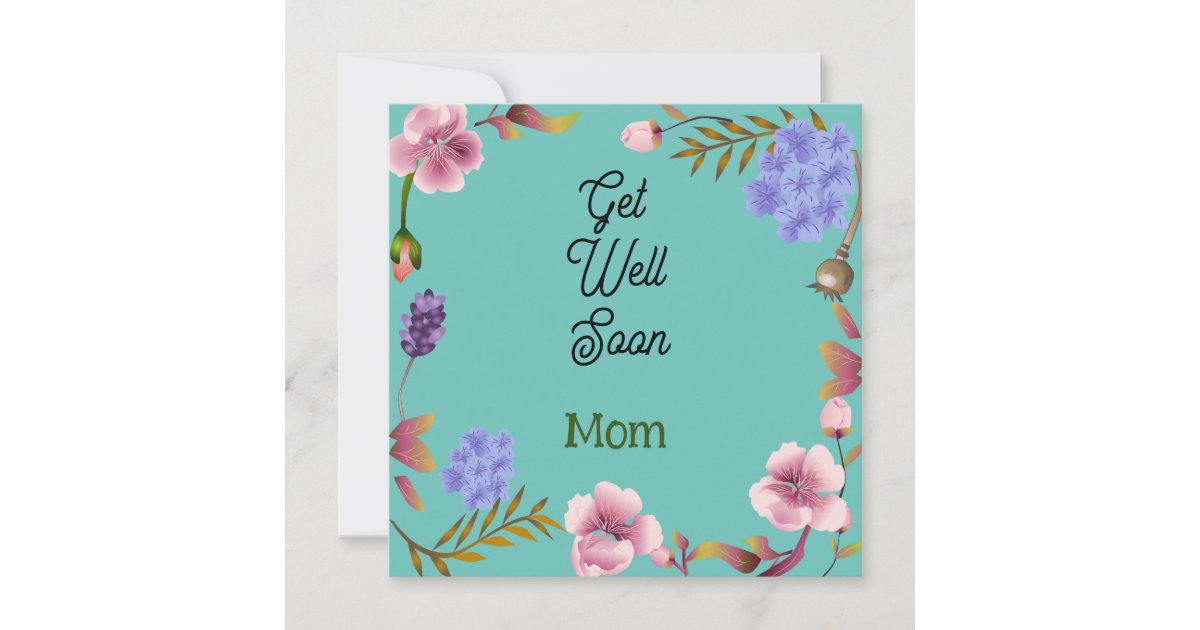 Personalized Get Well Soon Card | Zazzle