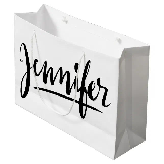 Personalized gift bag with the name Jennifer | Zazzle