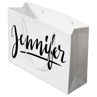 Personalized gift bag with the name Jennifer | Zazzle