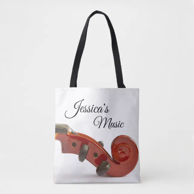 Personalized Gifts for Violin Players Tote Bag | Zazzle