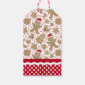 Personalized Gingerbread Man Christmas Gift Tags | Zazzle