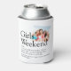 Personalized Girls Weekend Definition Photo Can Cooler | Zazzle