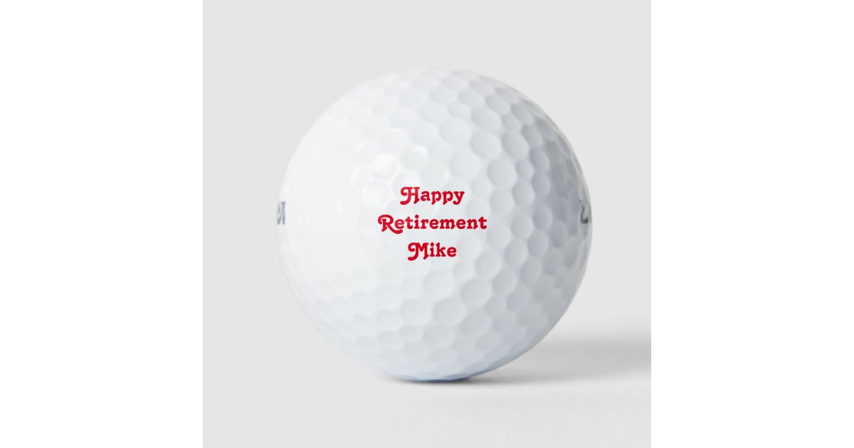 Personalized Golf Balls | Zazzle