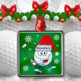 Personalized Golf Christmas Tree Ornaments | Zazzle