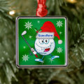 Personalized Golf Christmas Tree Ornaments | Zazzle