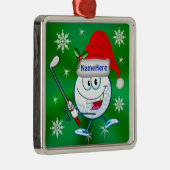 Personalized Golf Christmas Tree Ornaments | Zazzle